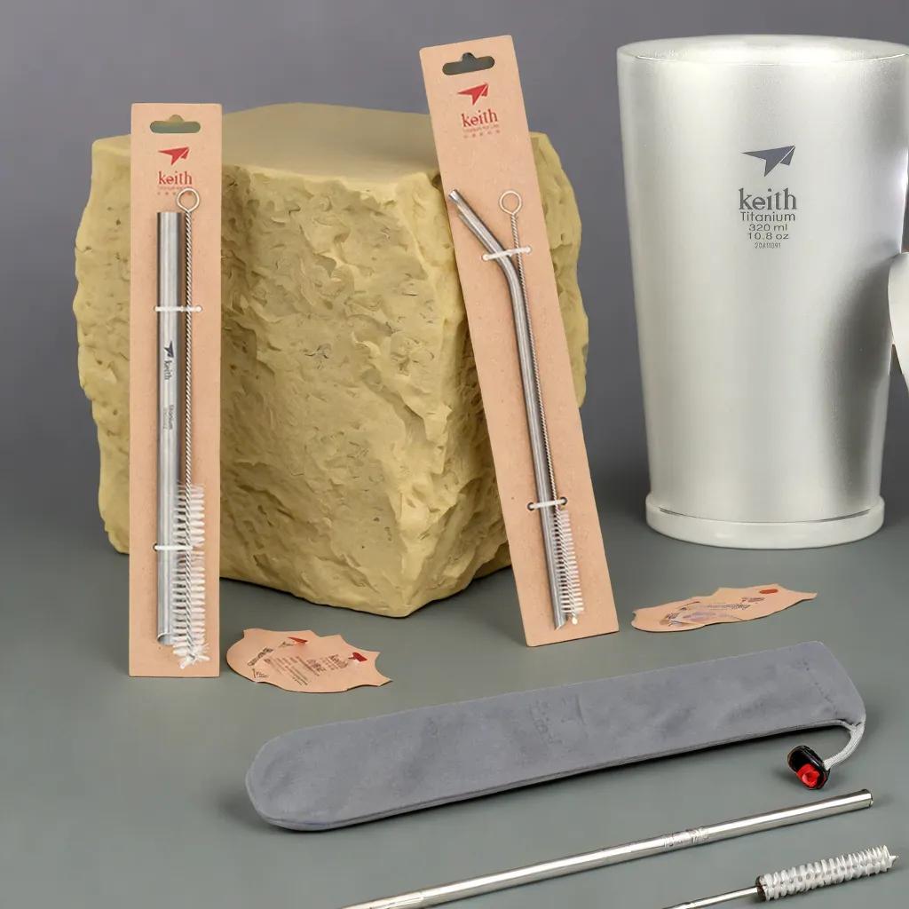 Titanium straws – Keith Titanium