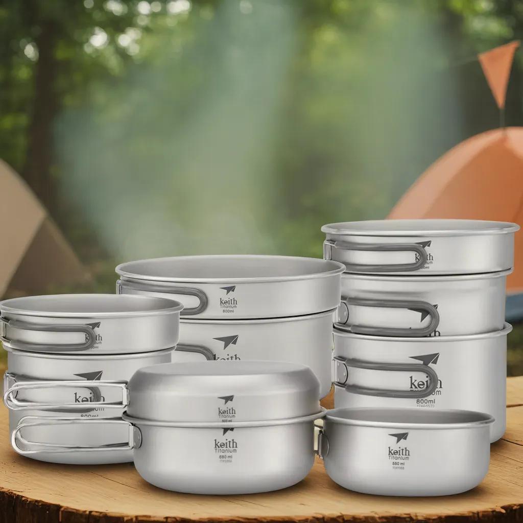 Titanium cooking kits – Keith Titanium