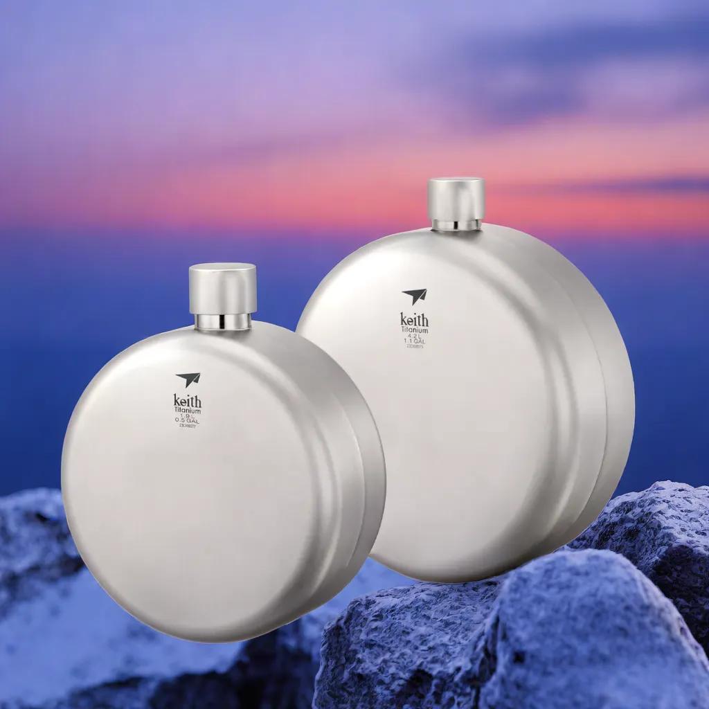 Titanium Cowboy Canteen – Keith Titanium