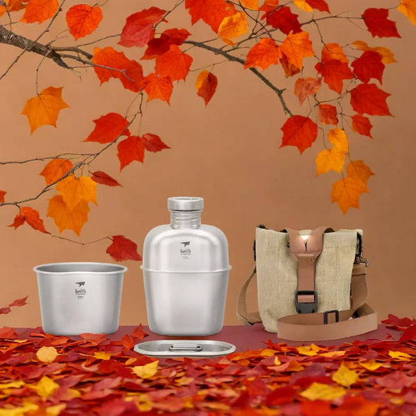Titanium Canteen Mess Kit – Keith Titanium