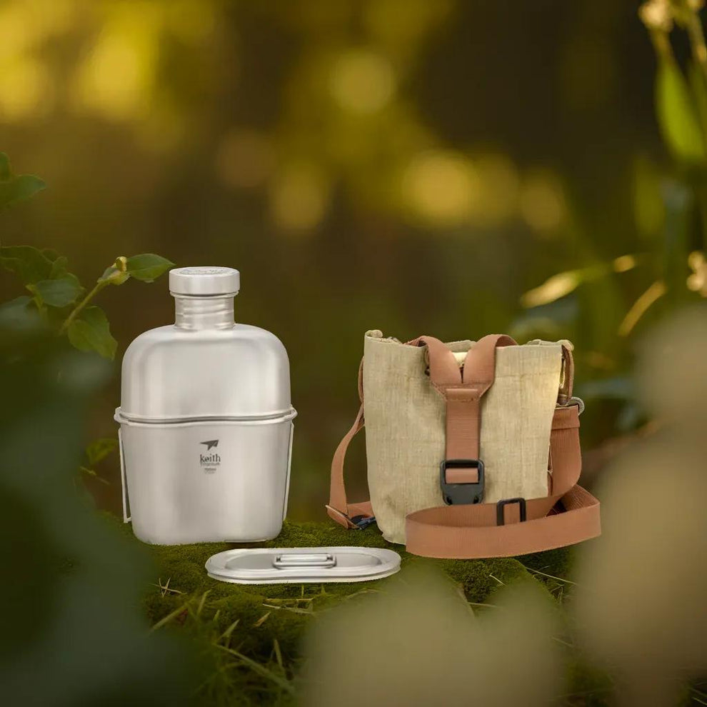 Titanium Canteen Mess Kit – Keith Titanium